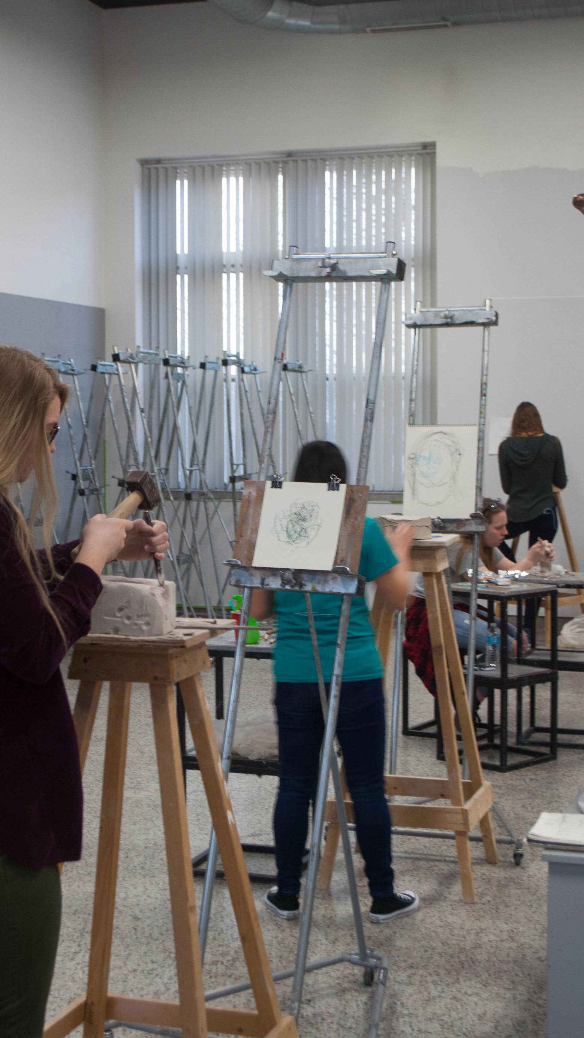 Professor Don Robson Redefines Drawing IV Course | The Sower Newspaper